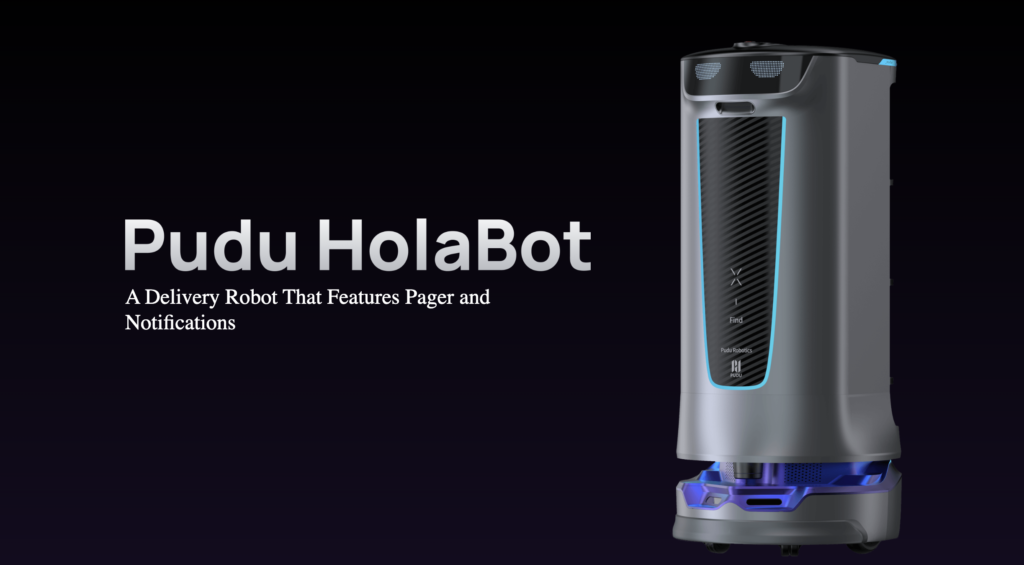 Pudu HolaBot | Delivery Robot for in Saskatchewan